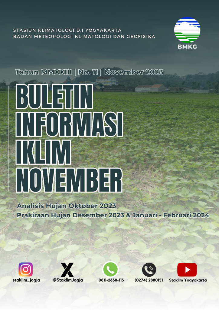 Buletin Informasi Iklim November 2023 - BMKG DI Yogyakarta